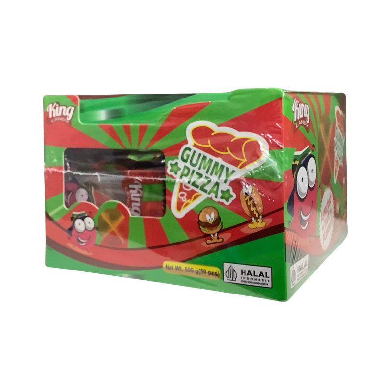 King Candy Gummy Pizza 500g