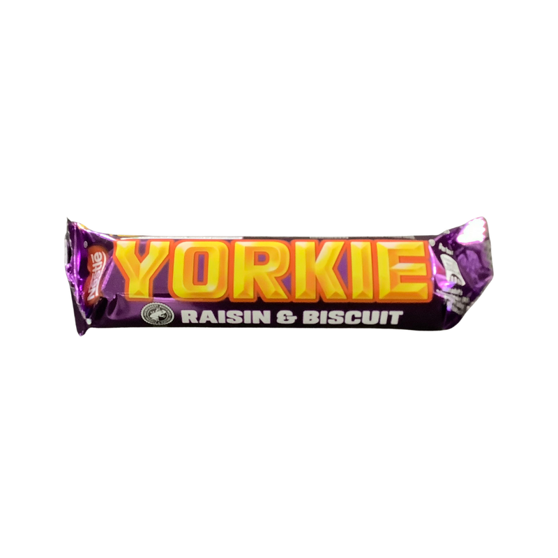 Yorkie Chocolate Bar Raisin & Biscuit 44g