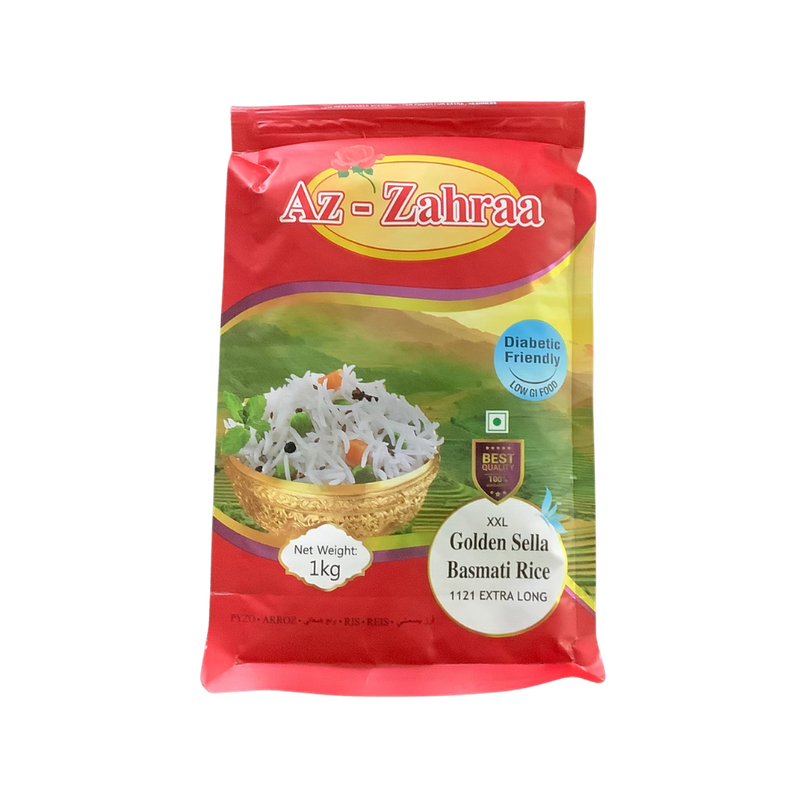 Golden Sella Basmati Rice Extra Long 1kg