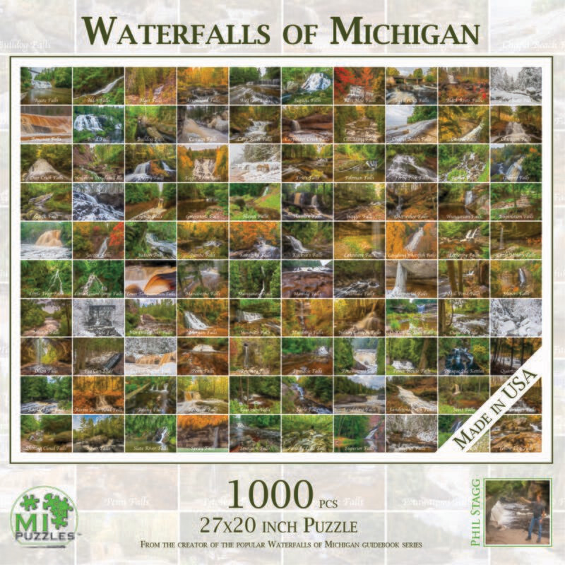 WATERFALLS OF MICHIGAN | JIGSAW PUZZLE | MI PUZZLES