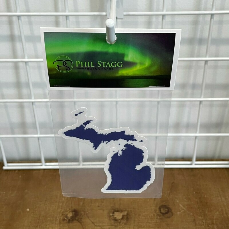 DARK BLUE | MICHIGAN STICKER | PHIL STAGG PHOTOGRAPHY