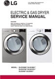 LG DLEX3700V DLEX3700W DLGX3701V DLGX3701W Dryer Service Manual
