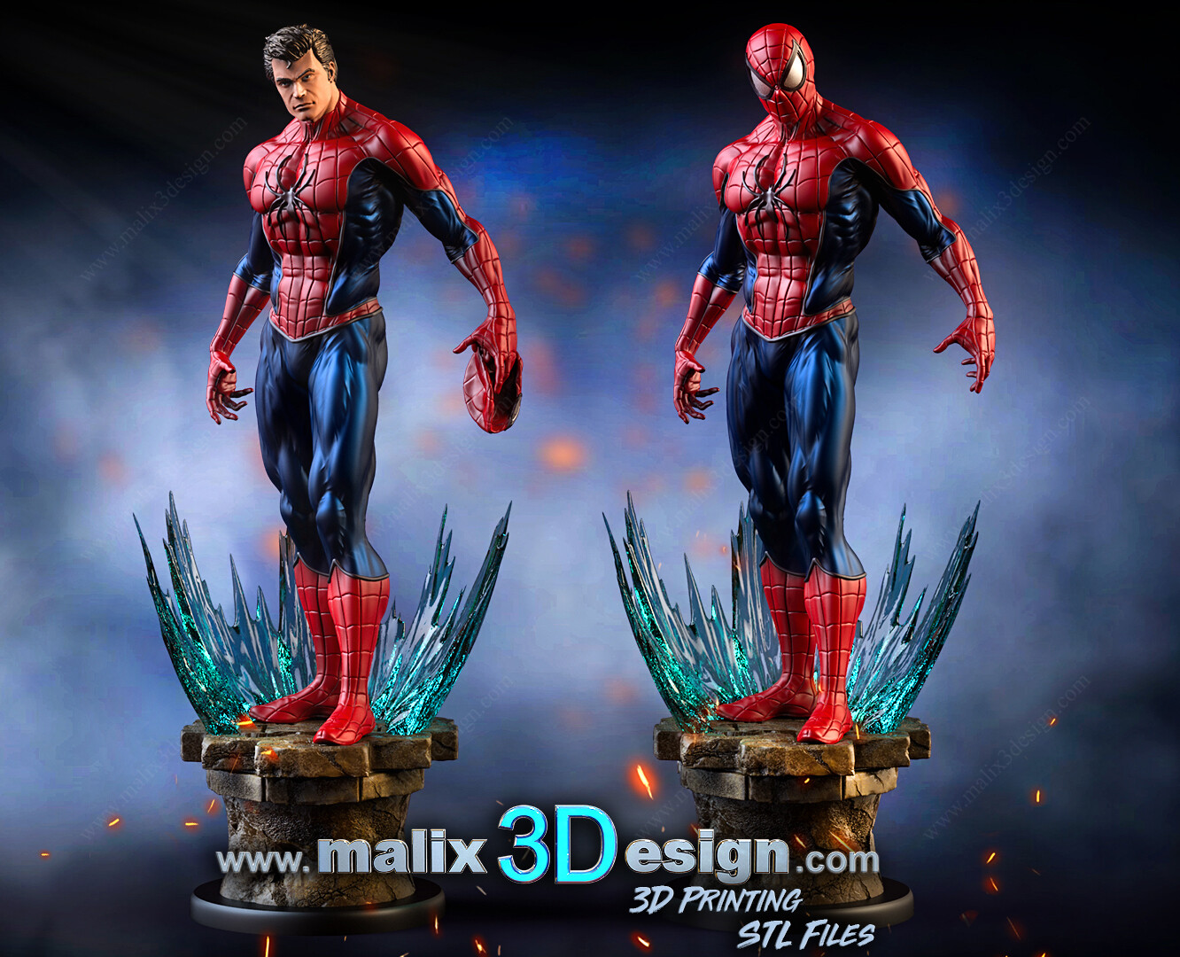 Spider-Man from Sinister Six ( diorama ) - STL Files Spider-Man from Sinister Six ( diorama ) - STL Files