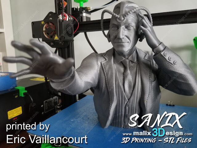 Professor X - STL Files for 3D Printing