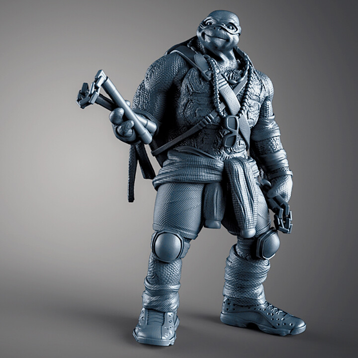 TMNT - Michelangelo 3D Printable Model