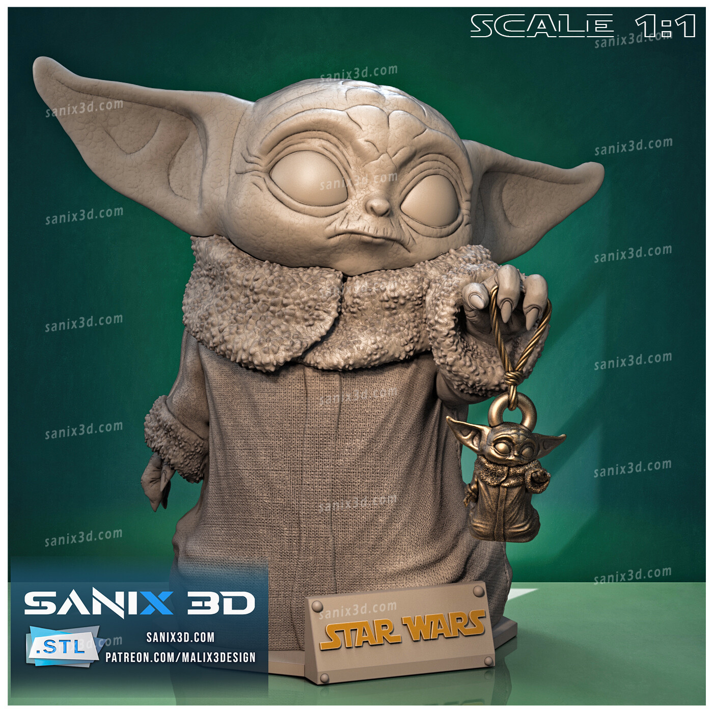 Grogu Stl Files