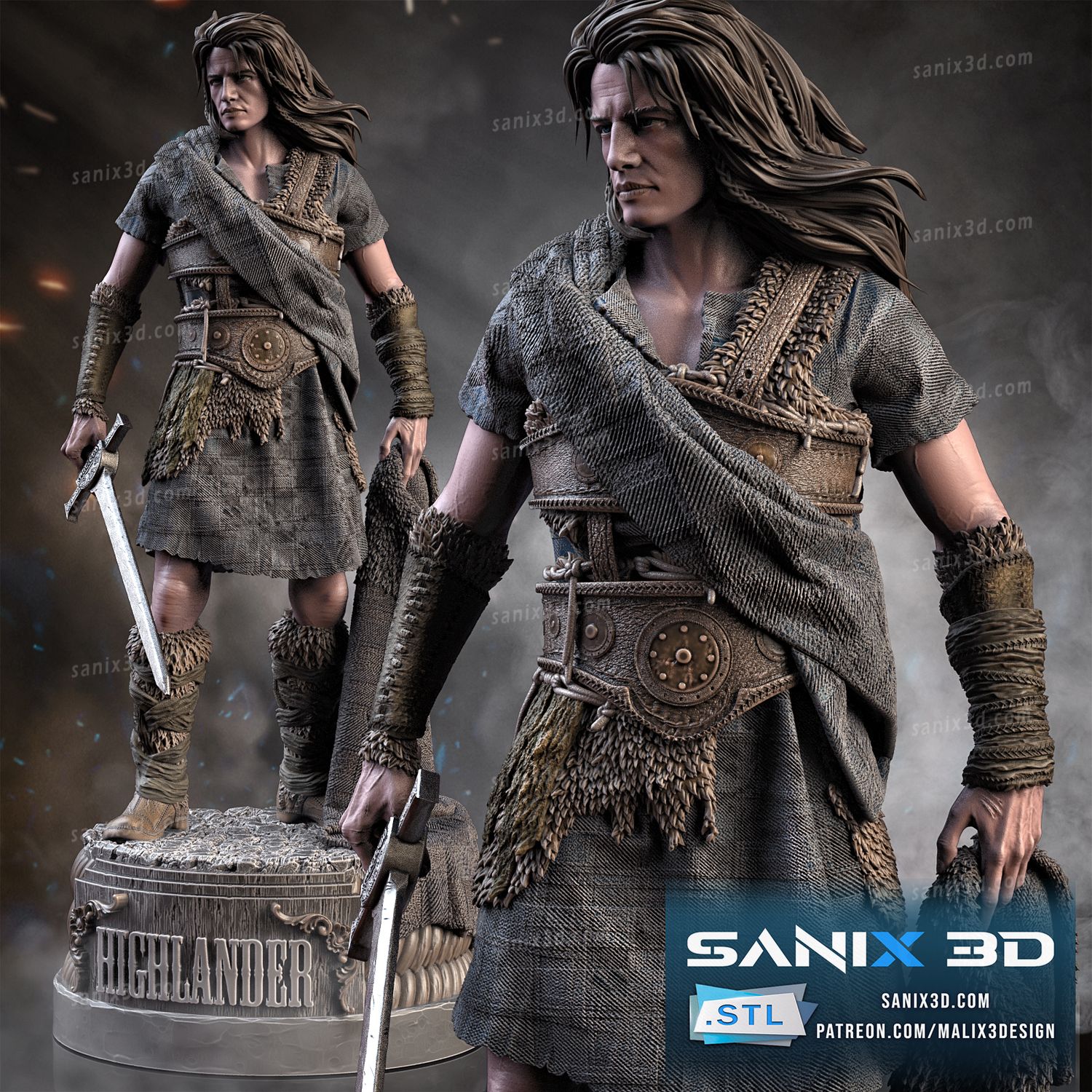 HIGHLANDER - STL Files