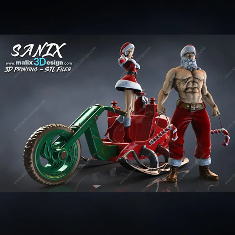 SANTA CLAUS ( set ) !!! - for 3D Printing