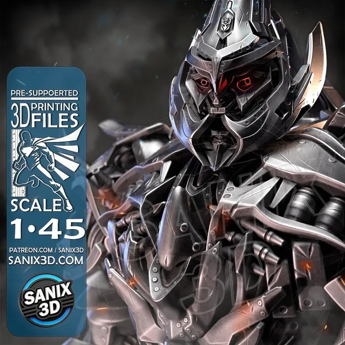 Megatron / TRANSFORMERS - STL Files