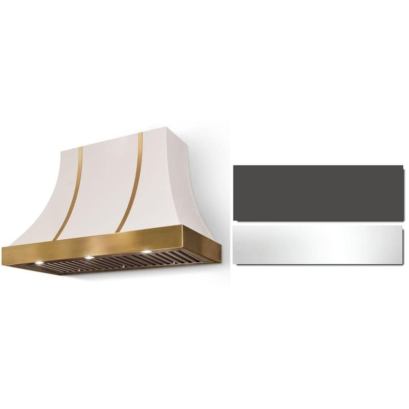 Cascade 48 x 30 Hood 1200 CFM_Slate_PC Trim