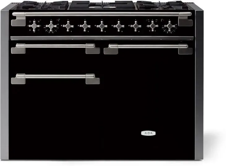ELISE 48" DUAL FUEL RANGE - Matt Black