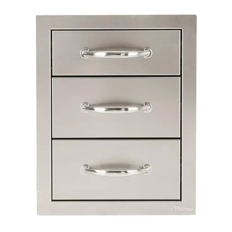 17" Three Drawer Unit