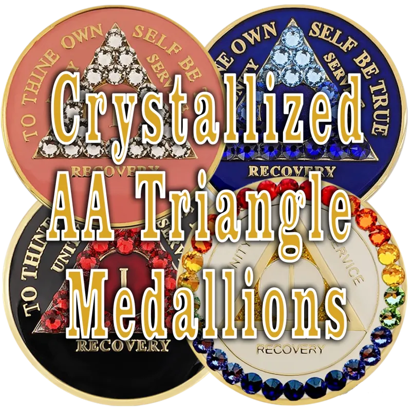 AA Crystallized Triangle Medallions