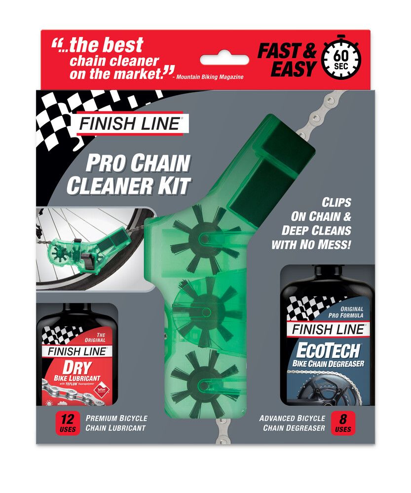 Finish Line Shop Chain Cleaner Kit - Green