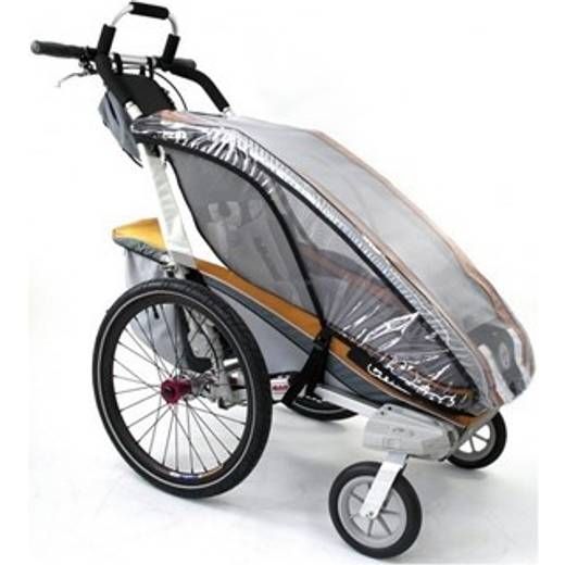 Chariot Rain Cover Cougar 1 - Clear | Alpenland.ca