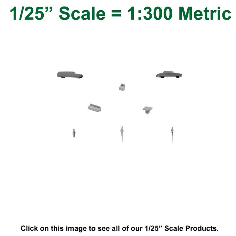 1/25" = 1: 300 metric scale