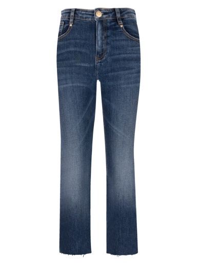 Rachael High Rise Fab Ab Mom with Raw Hem - Explore