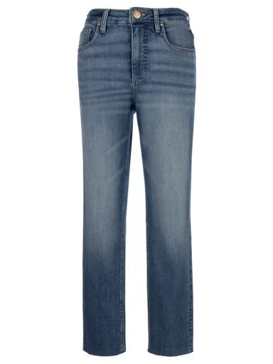 Rachael High Rise Fab Ab Mom Jean - Exalted