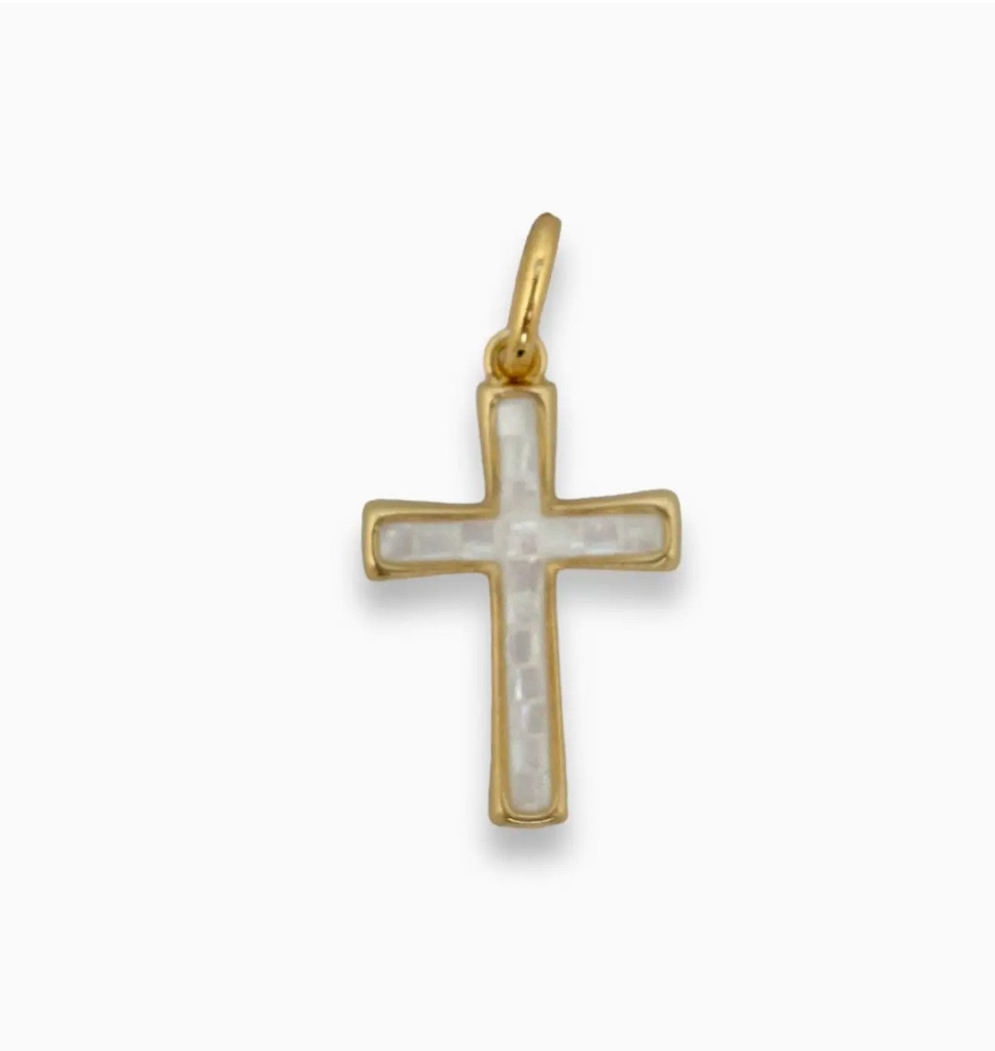 Shell Cross Pendant