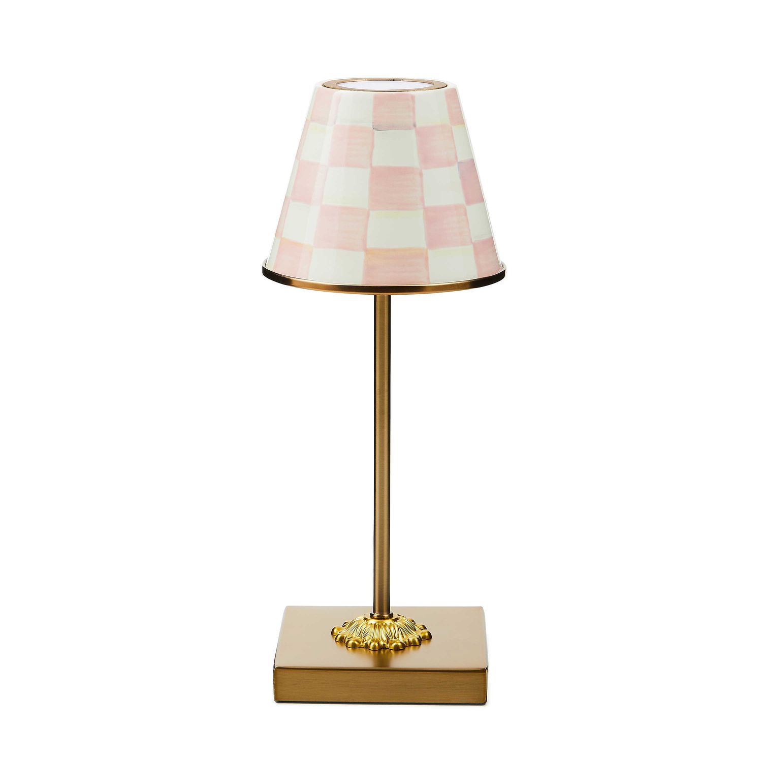 Rosy Check LED Rechargeable Cafe Table Lamp