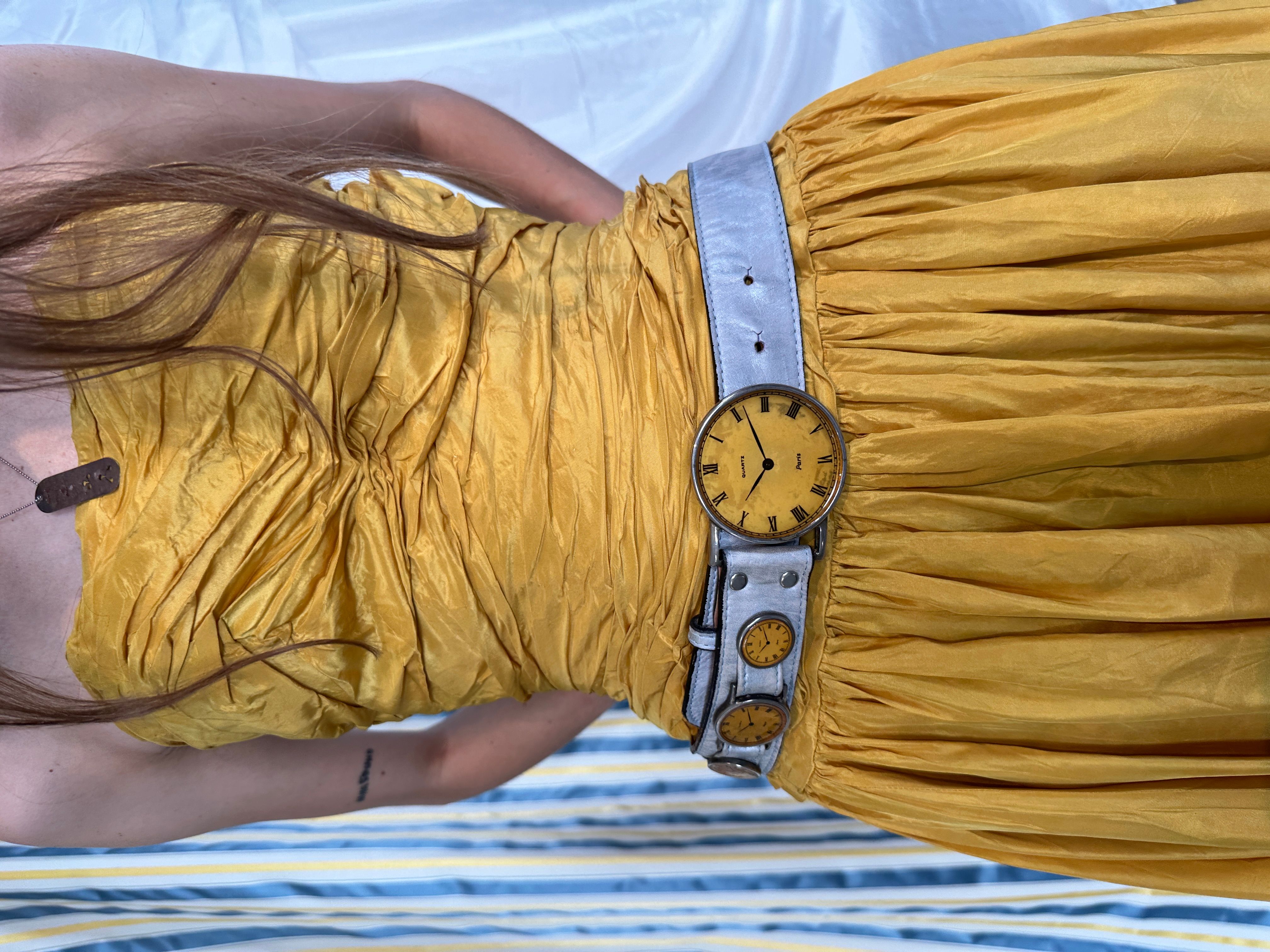 everything • vintage clock belt