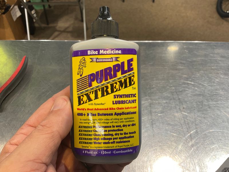 LUBE BIKE MED PURPLE EXTREME 4oz