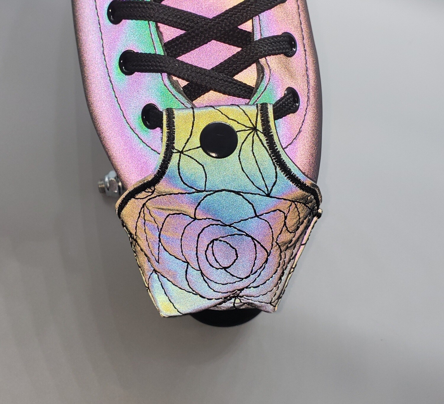 Reflective fabric toe guards