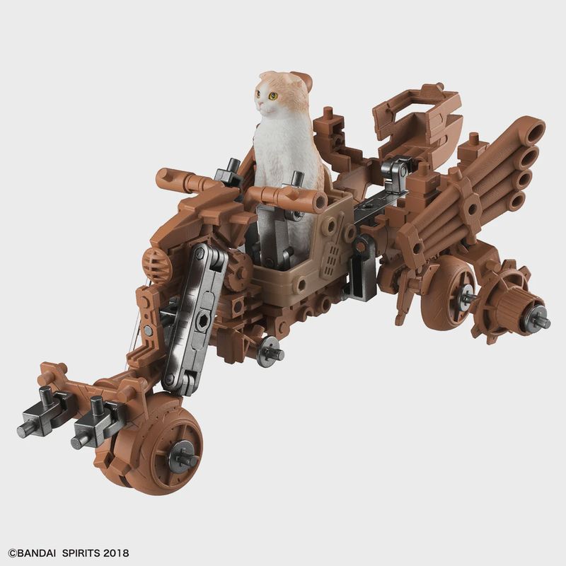BAS5055349, Tenkomori 2 Neko Apocalypse Trike Model Kit, from Neko Busou