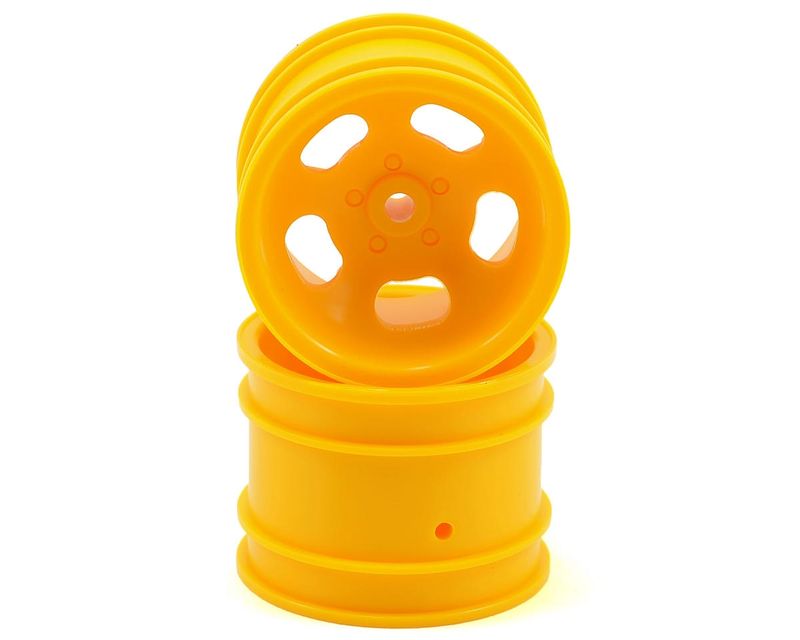 Kyosho 5-Spoke Rear Wheel (2) (Yellow)