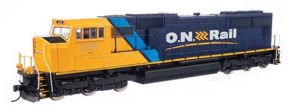 910-11013, WalthersMainline - EMD SD75I - Standard DC - HO scale