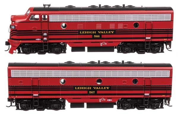 910-11406, WalthersMainline - EMD F7 A-B Set - Standard DC - HO scale