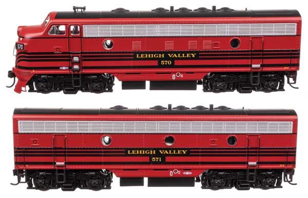 910-11407, WalthersMainline - EMD F7 A-B Set - Standard DC - HO scale