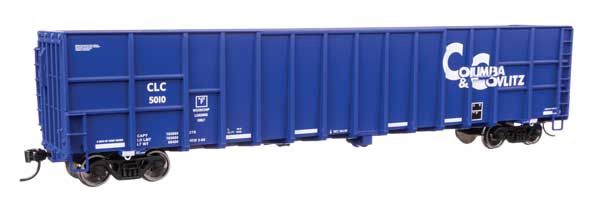 910-6109, WalthersMainline - 61' Wood Chip Gondola - Ready To Run - HO ...