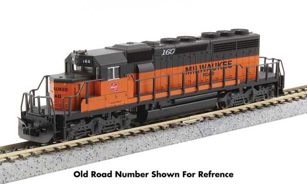 KAT1764824, Kato USA - EMD SD40-2 Early Production - Standard DC - N scale