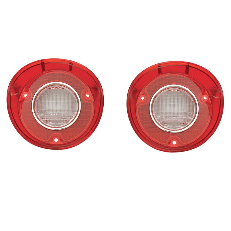 1972 Chevelle Back-up Light Lens -LH/RH Pair