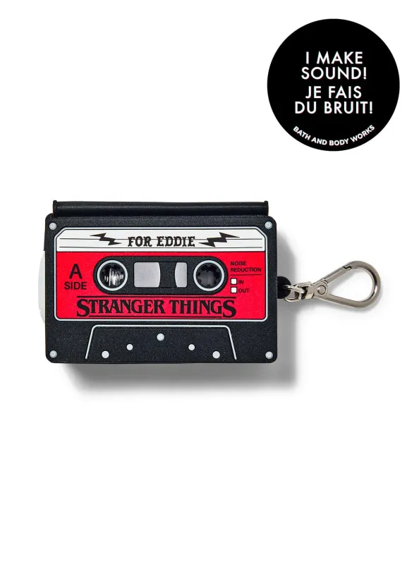 SOUND-MAKING STRANGER THINGS CASSETTE TAPE POCKETBAC HOLDER IN TRANSIT