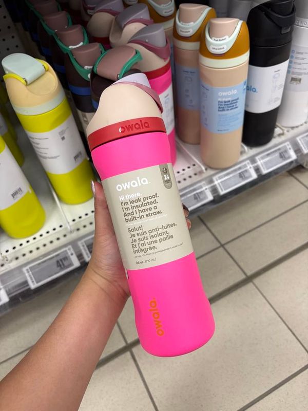 OWALA 710ML PINK INTRANSIT