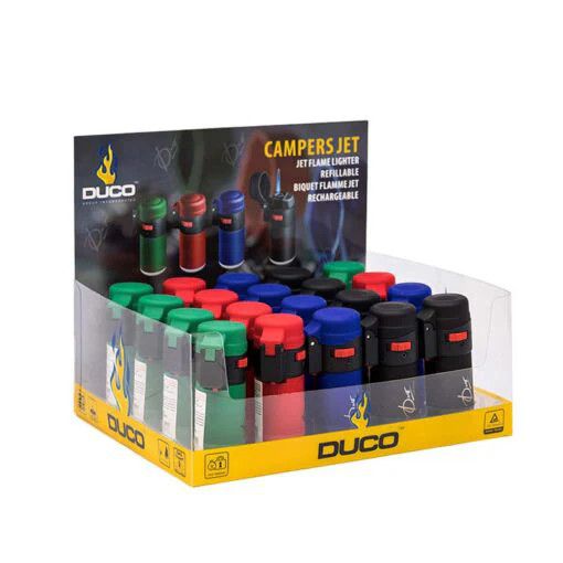DUCO Campers Jet Lighter Assorted Colours (Sold Individually)