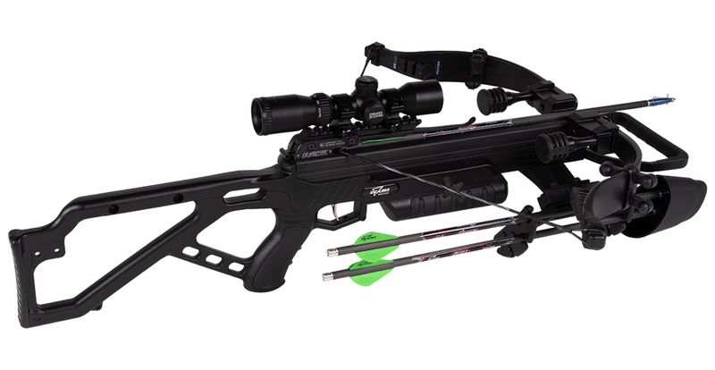 Excalibur Mag Max 350 Crossbow Black with Dead Zone Scope Package