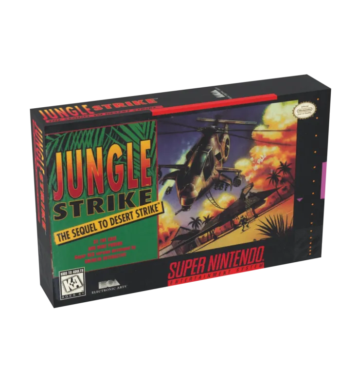 Jungle Strike Reproduction Box