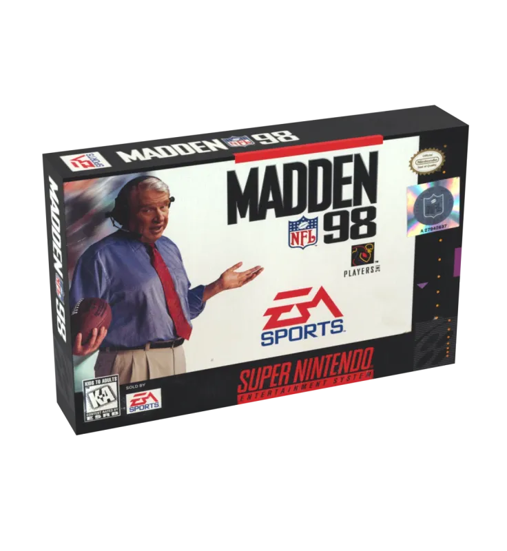 Madden 98 Reproduction Box