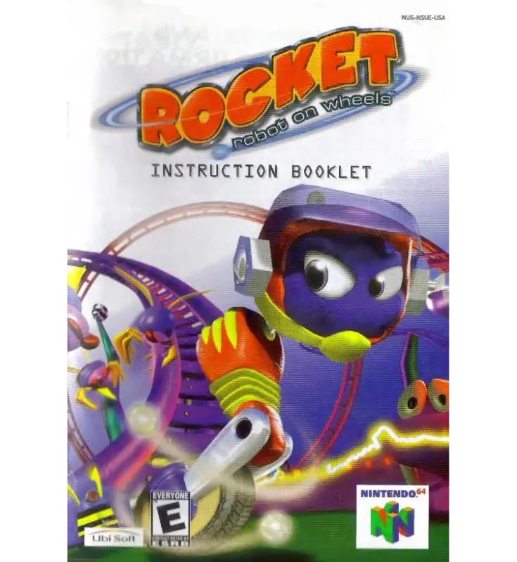 Rocket Robot on Wheels Reproduction Manual