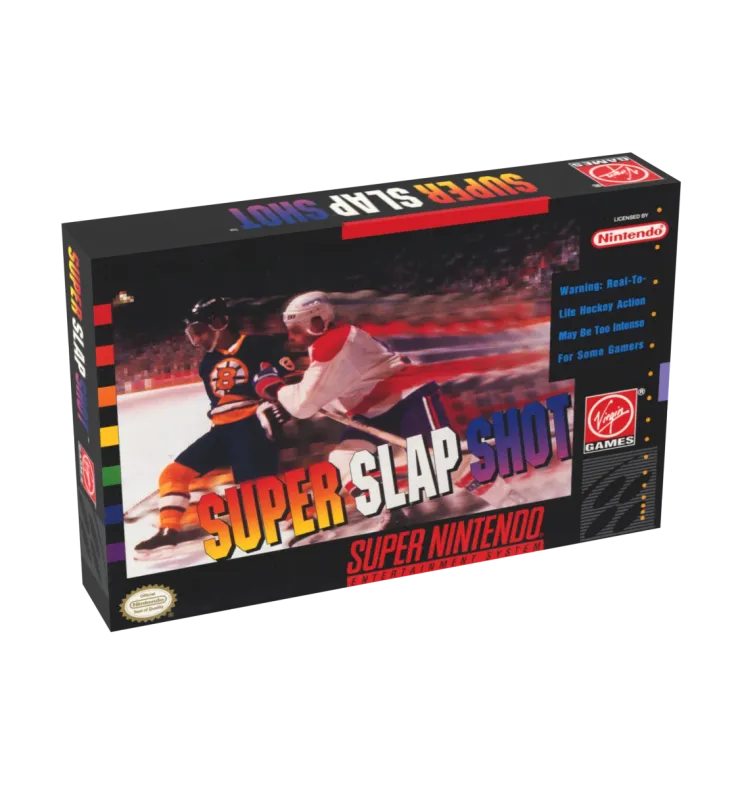 Super Slap Shot Reproduction Box