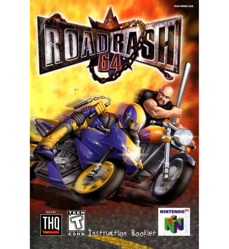 Road Rash 64 Reproduction Manual