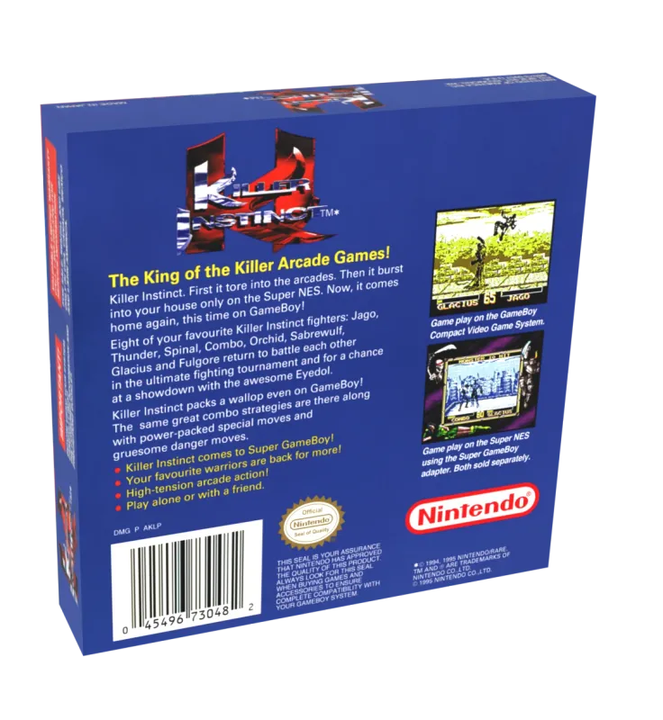 Killer Instinct Reproduction Box