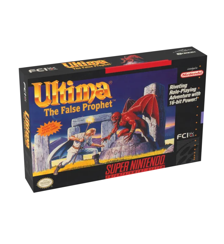 Ultima 4 The False Prophet Reproduction Box