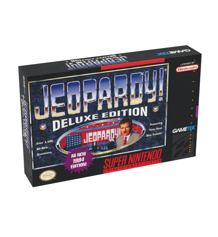 Jeopardy Deluxe Edition Reproduction Box