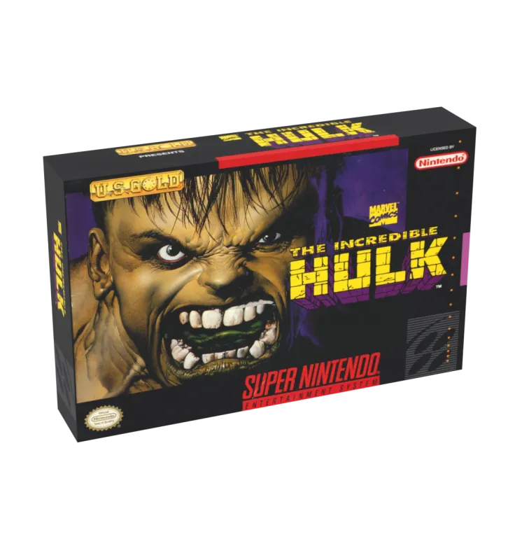 The Incredible Hulk Reproduction Box