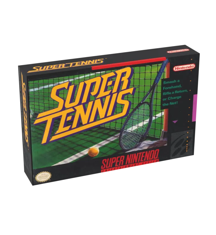 Super Tennis Reproduction Box