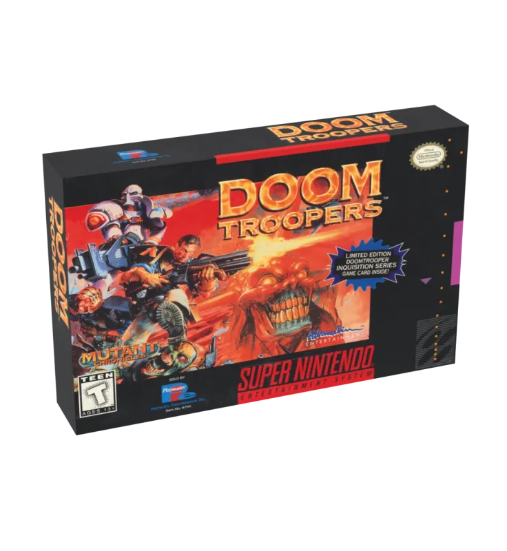 Doom Troopers Reproduction Box